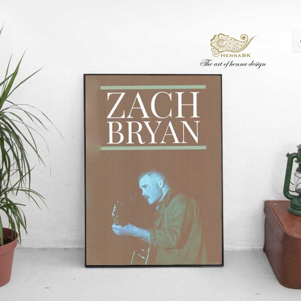 Retro Zach Bryan American Heartbreak Tour 2022 Poster Starting at $12. ...