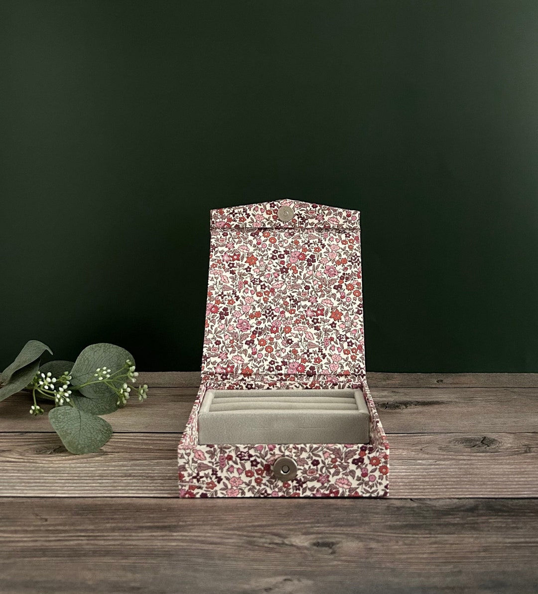 Handmade Fabric Jewelry Box With Liberty of London Fabric #17 - Etsy