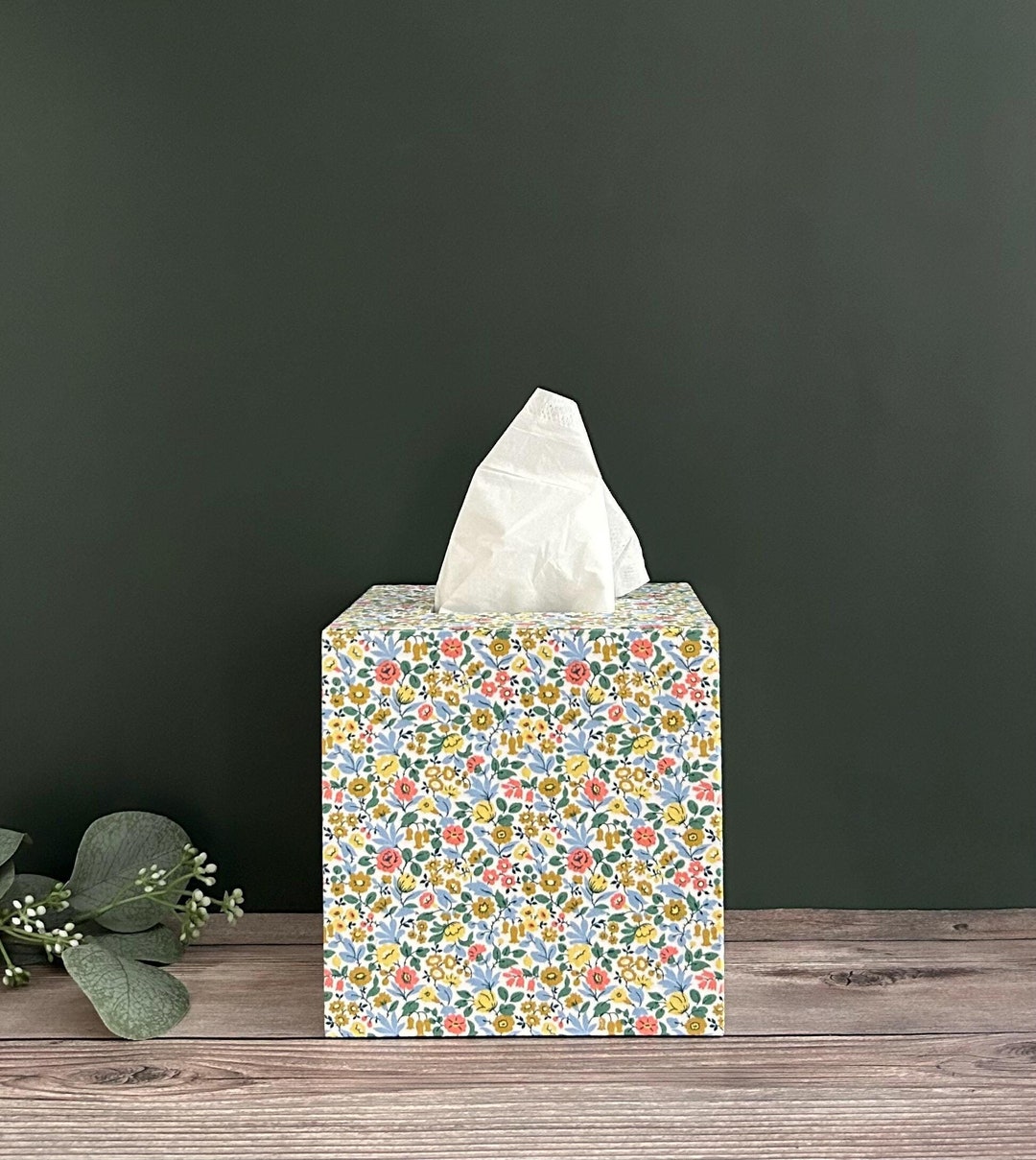 Handmade Fabric Tissue Box Cover With Liberty of London Fabric small 66 ...