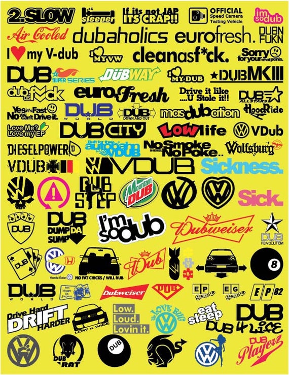 JDM tuning Vector pack EPS pack volume 8 | Etsy