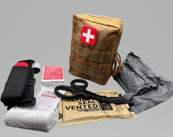 RIP AWAY IFAK - Fully Loaded Trauma Kit- First Responder First Aid Kit ...