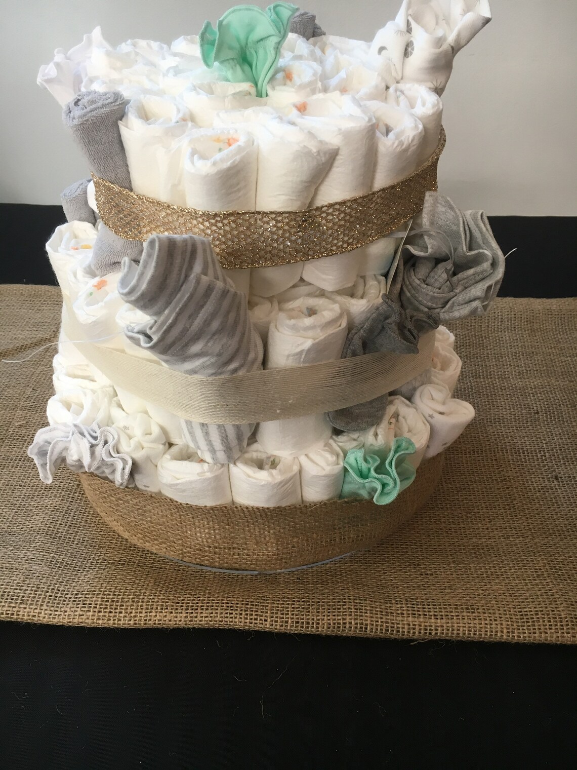 EZ Baby Shower Diaper Cake Kit | Etsy