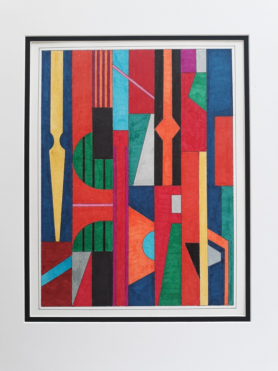 Original Abstract Ink Painting - Etsy