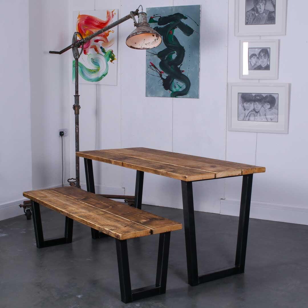 Reclaimed Scaffold Board Bench CHUNK ONE - Etsy