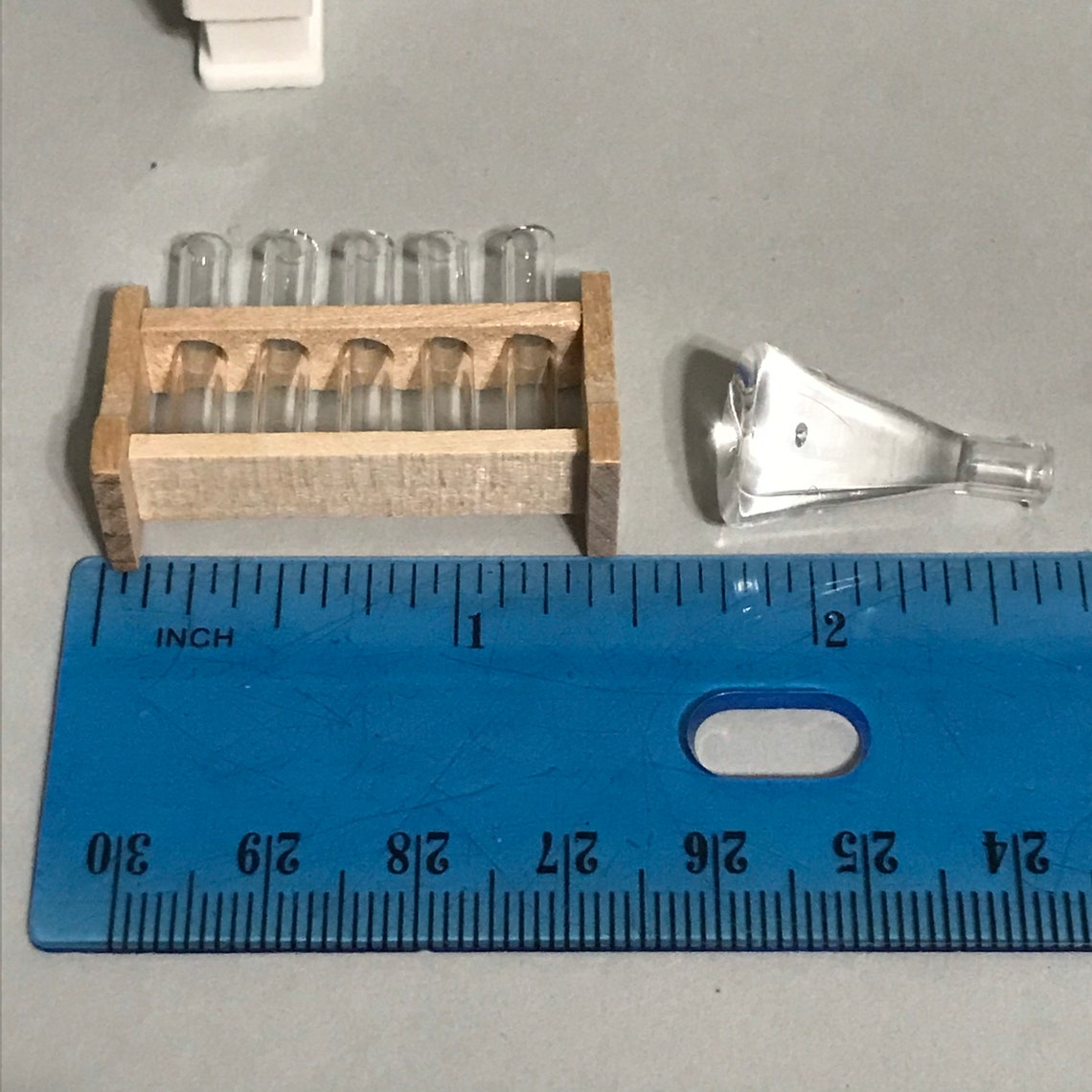 Miniature Beaker Test Tubes Dollhouse Science Doctor Classroom | Etsy