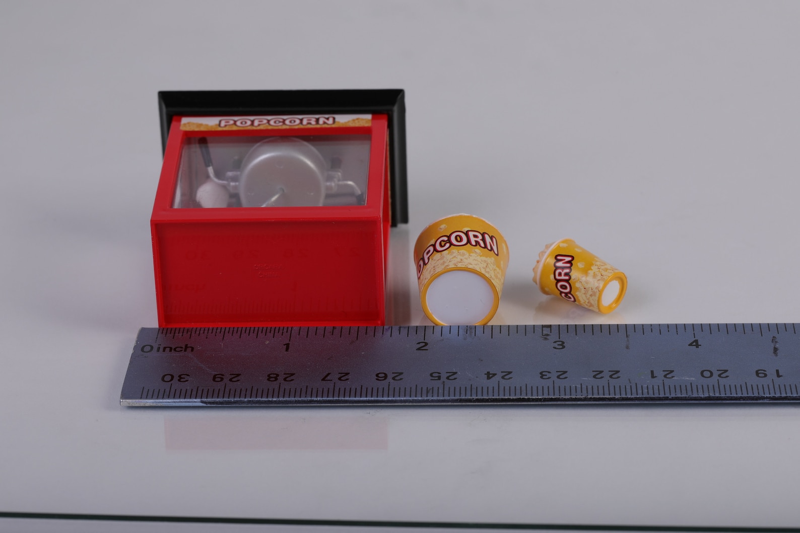 Miniature Popcorn Dollhouse Miniatures 1:12 Scale Machine Movie Theater ...