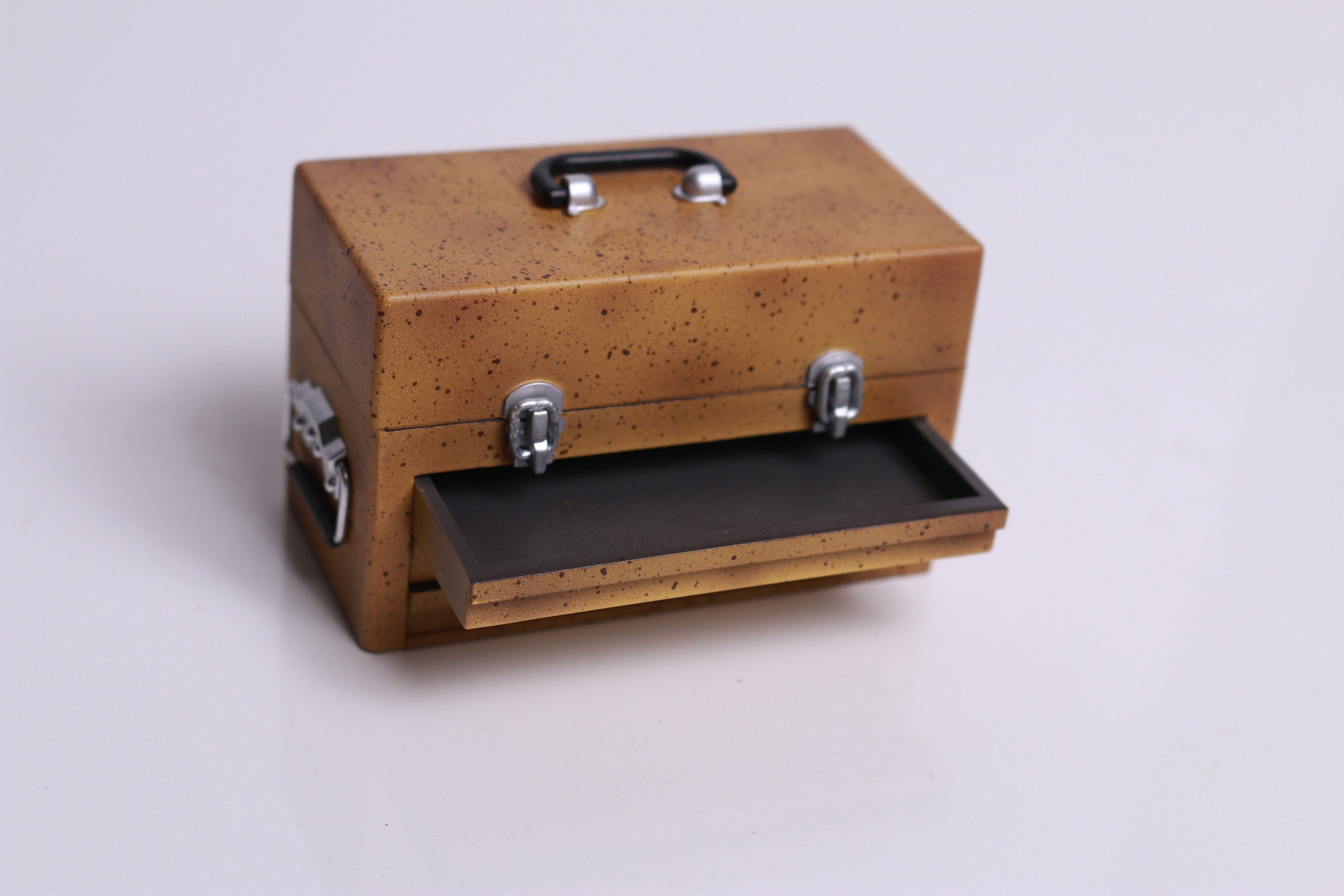 1:6 Scale Tool Box Drawers Chest Miniature Dollhouse Workshop Work ...