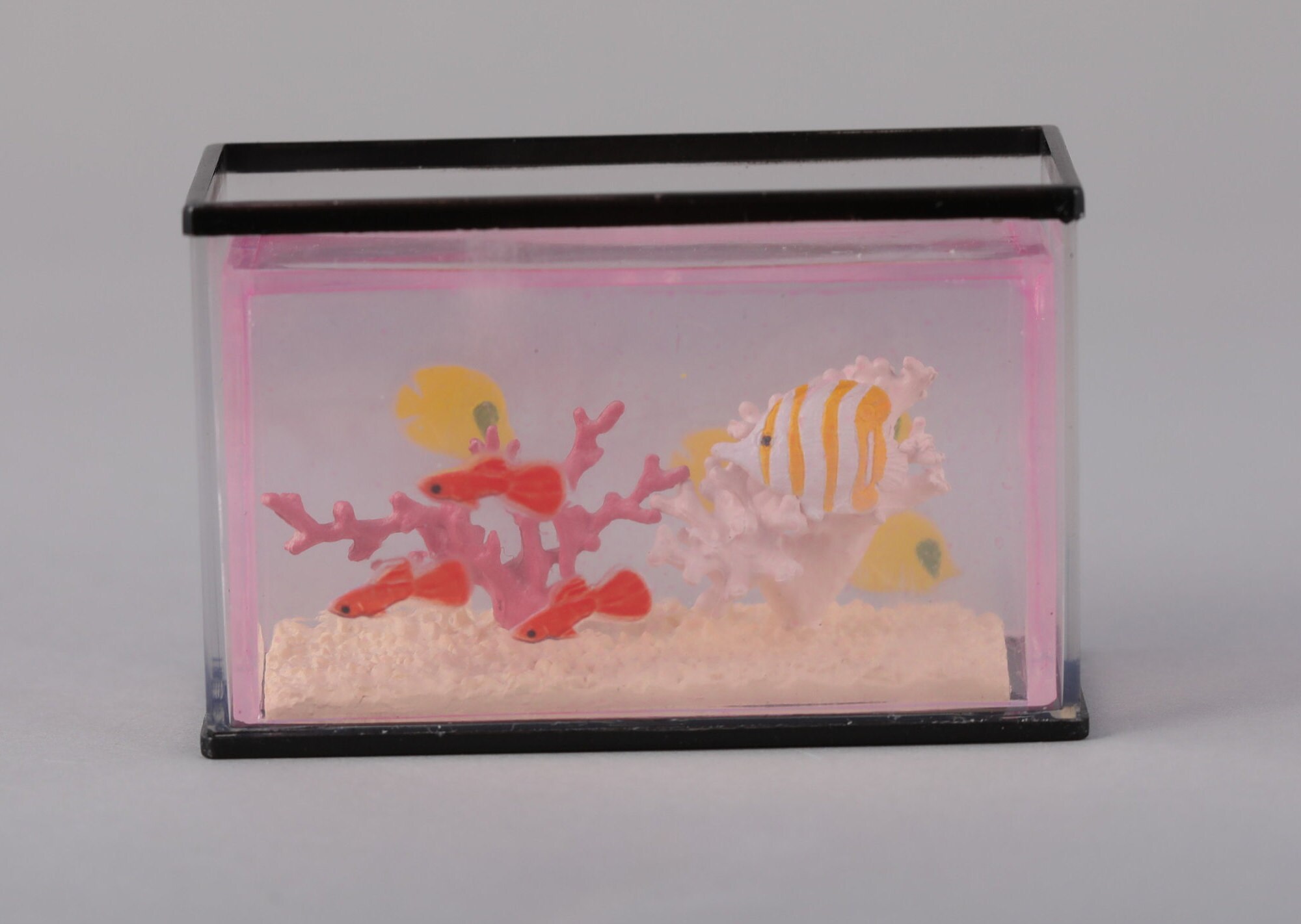 Dollhouse Miniature 1:6 Scale Aquarium Fish Tank Decoration | Etsy