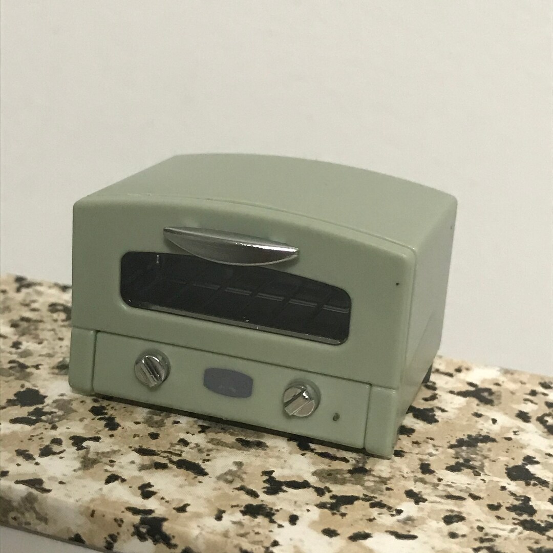 Miniature Toaster Oven Dollhouse Miniatures 1:12 Scale 1/6 Kitchen ...