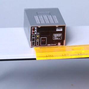 1:12 Scale CD Player Radio Dollhouse Miniature Music Room 1/12 Rement ...