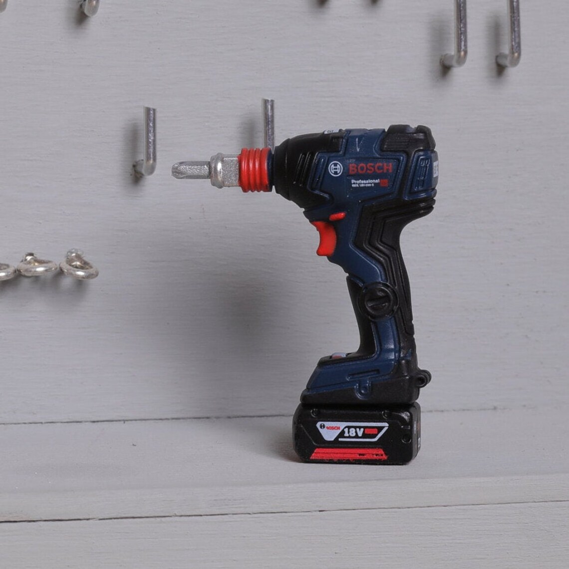 1:6 Scale Drill Dollhouse Miniature Bosch Tools Workshop Tool - Etsy