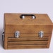 1:6 Scale Tool Box Drawers Chest Miniature Dollhouse Workshop Work ...