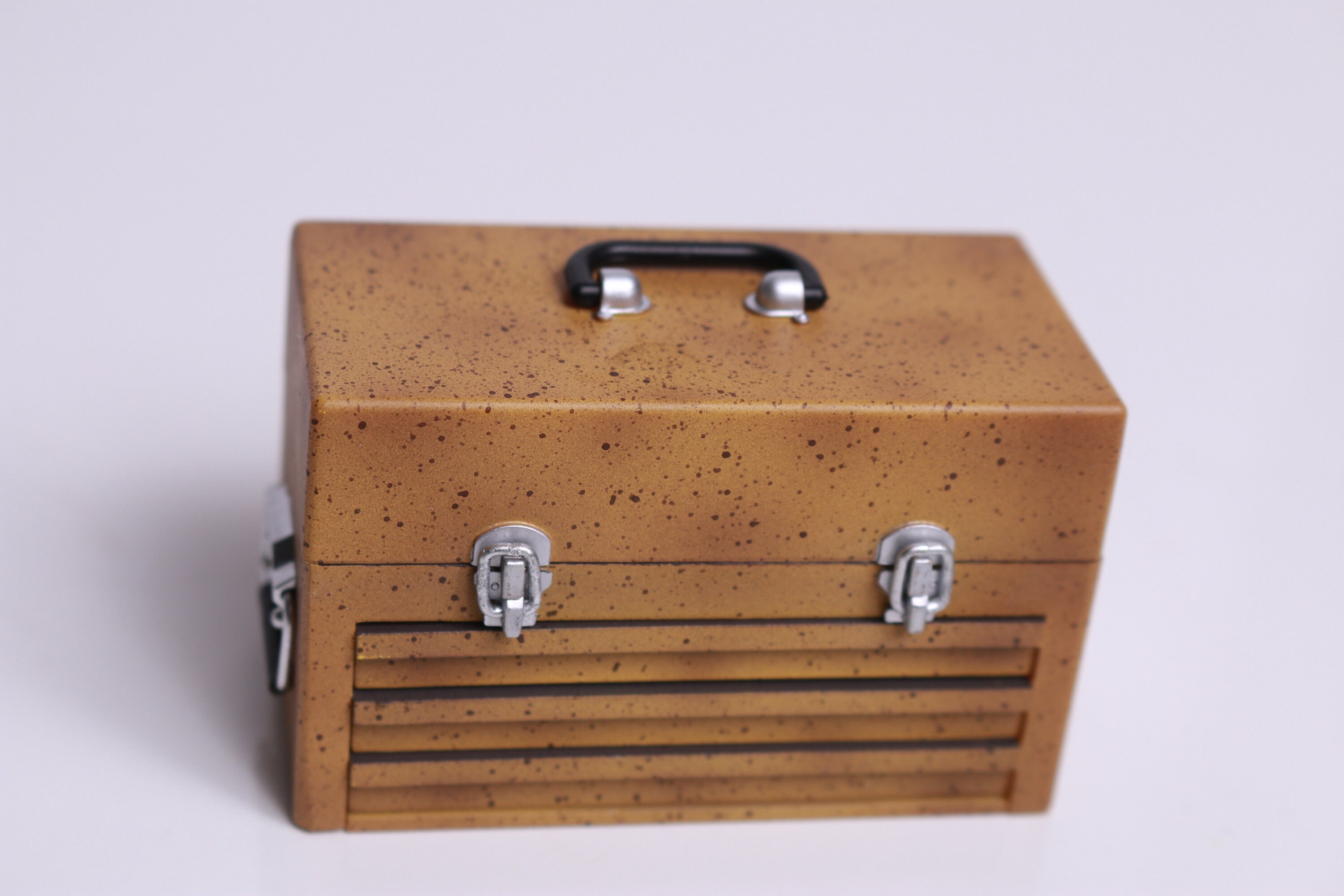 1:6 Scale Tool Box Drawers Chest Miniature Dollhouse Workshop Work ...