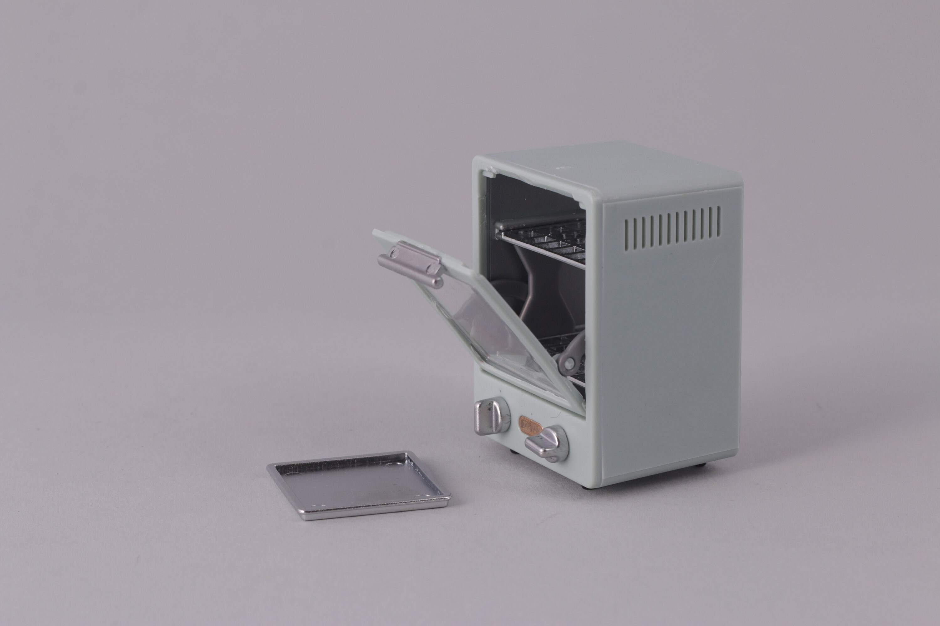 Miniature Toaster Oven Dollhouse Miniatures 1:12 Scale 1/6 Kitchen ...