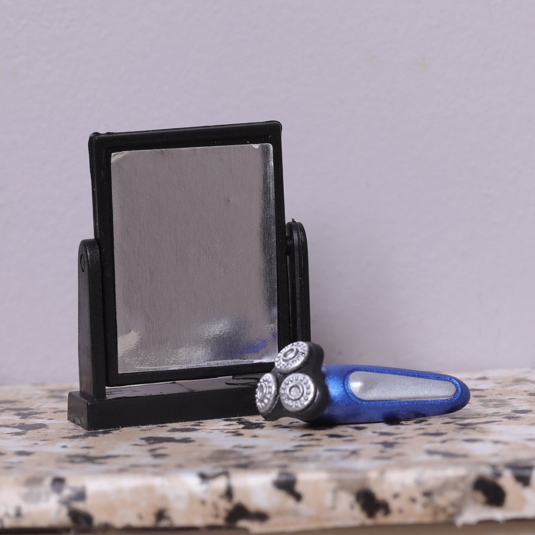 1:12 Scale Shaving Razor Electric Dollhouse Miniature Dollshouse 1/6 ...