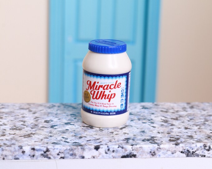1:6 Scale Grocery Food Mayo Container Dollhouse Miniature - Etsy