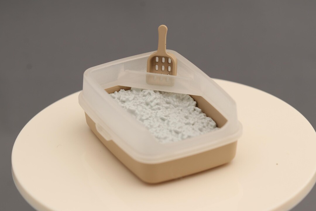 1:12 Scale Cat Pet Litter Box Dollhouse Miniature Dollshouse - Etsy