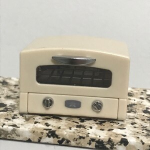 Miniature Toaster Oven Dollhouse Miniatures 1:12 Scale 1/6 Kitchen ...
