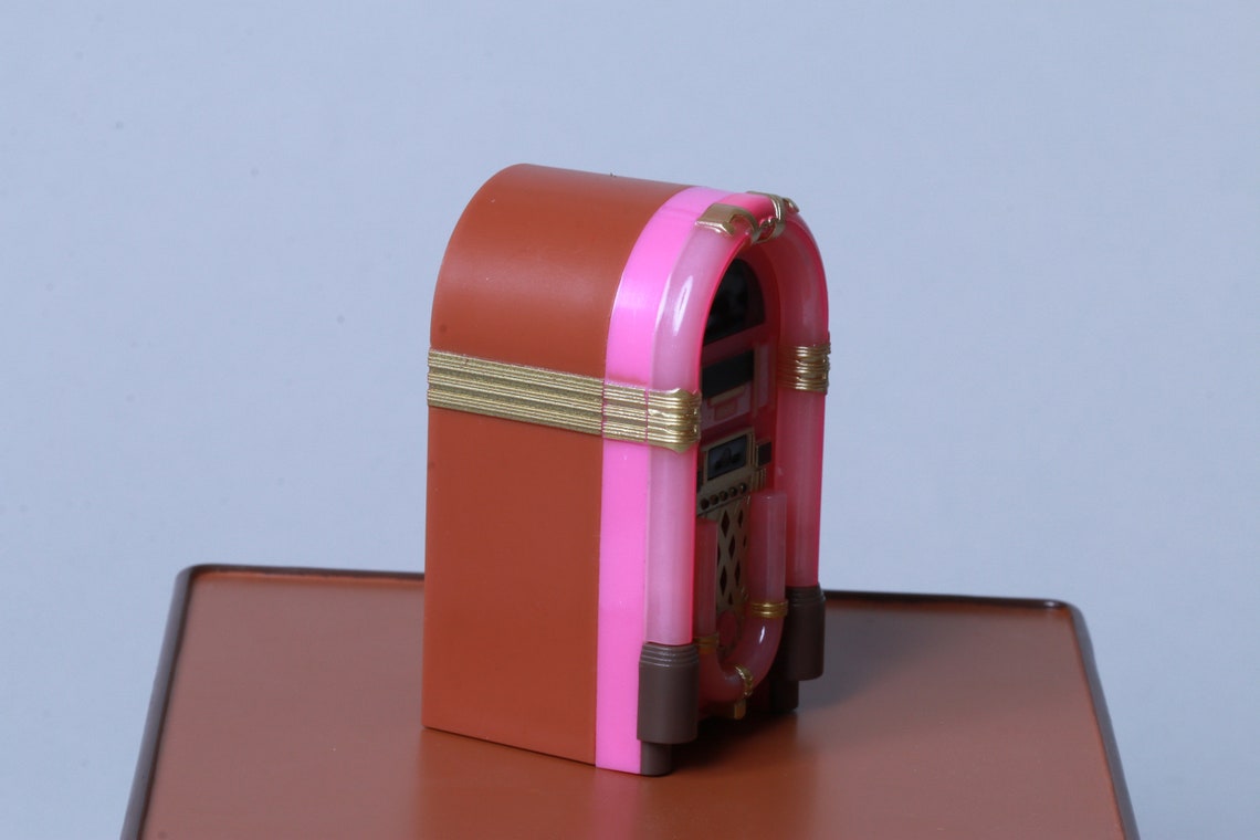 1:12 Scale Dollhouse Miniature Jukebox Retro Music Radio Songs - Etsy