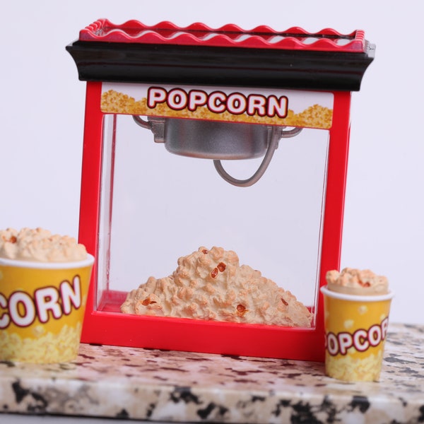 Miniature Popcorn Dollhouse - Etsy
