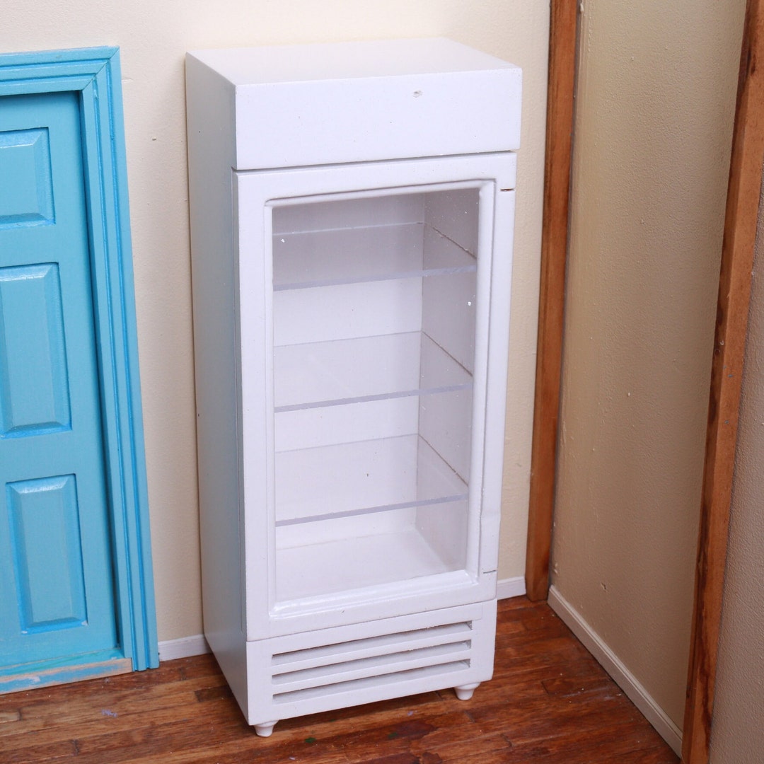 1:12 Scale Bakery Display Fridge Freezer Dollhouse Miniature ...