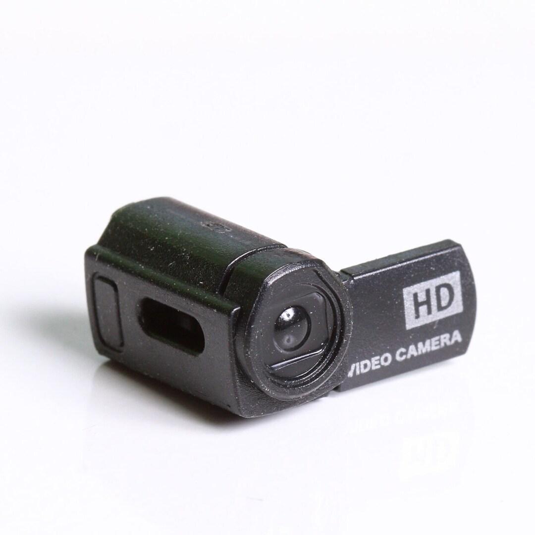 1:12 Scale Video Camera TV Dollhouse Miniatures Miniature Recorder News ...