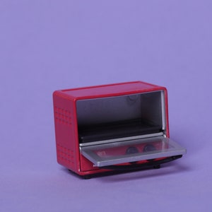 Miniature Toaster Oven Dollhouse Miniatures 1:12 Scale 1/6 Kitchen ...