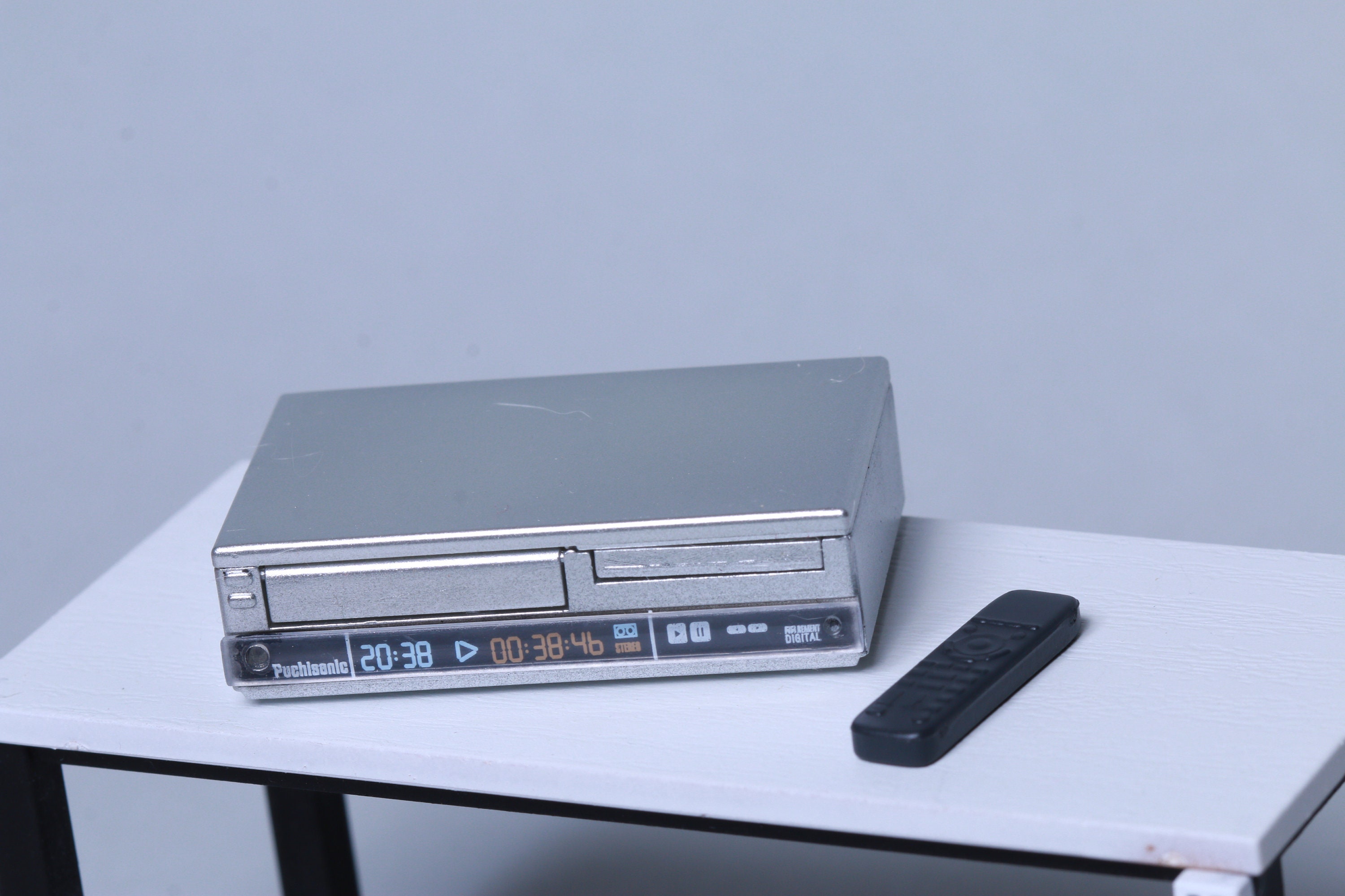 1:12 Scale Dollhouse Video VHS DVD Player Television Living - Etsy