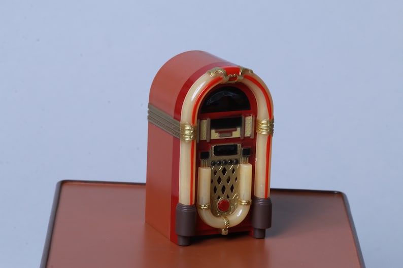 1:12 Scale Dollhouse Miniature Jukebox Retro Music Radio Songs - Etsy