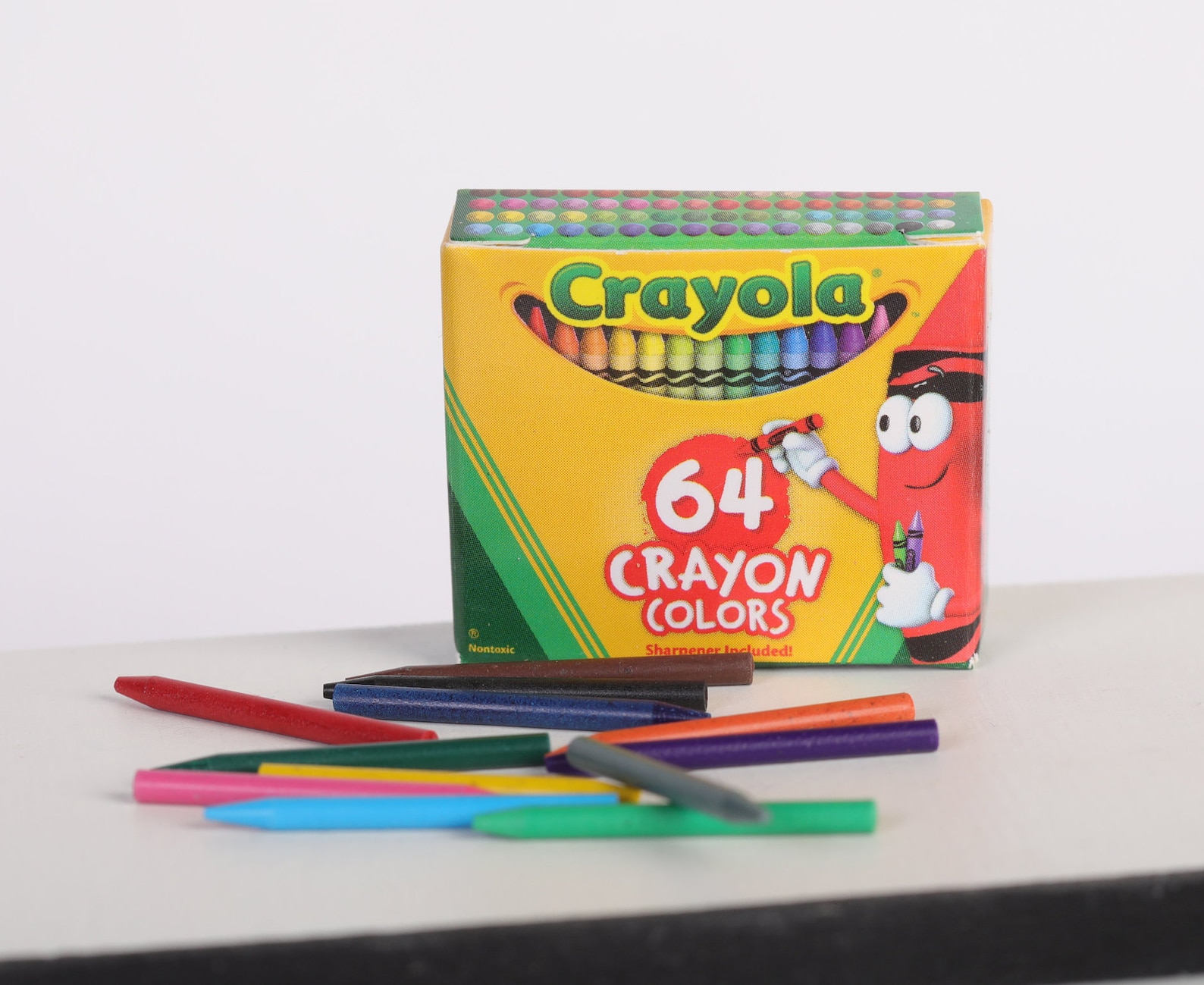 Miniature Crayon Set Dollhouse Miniatures 1:12 1/6 Scale - Etsy