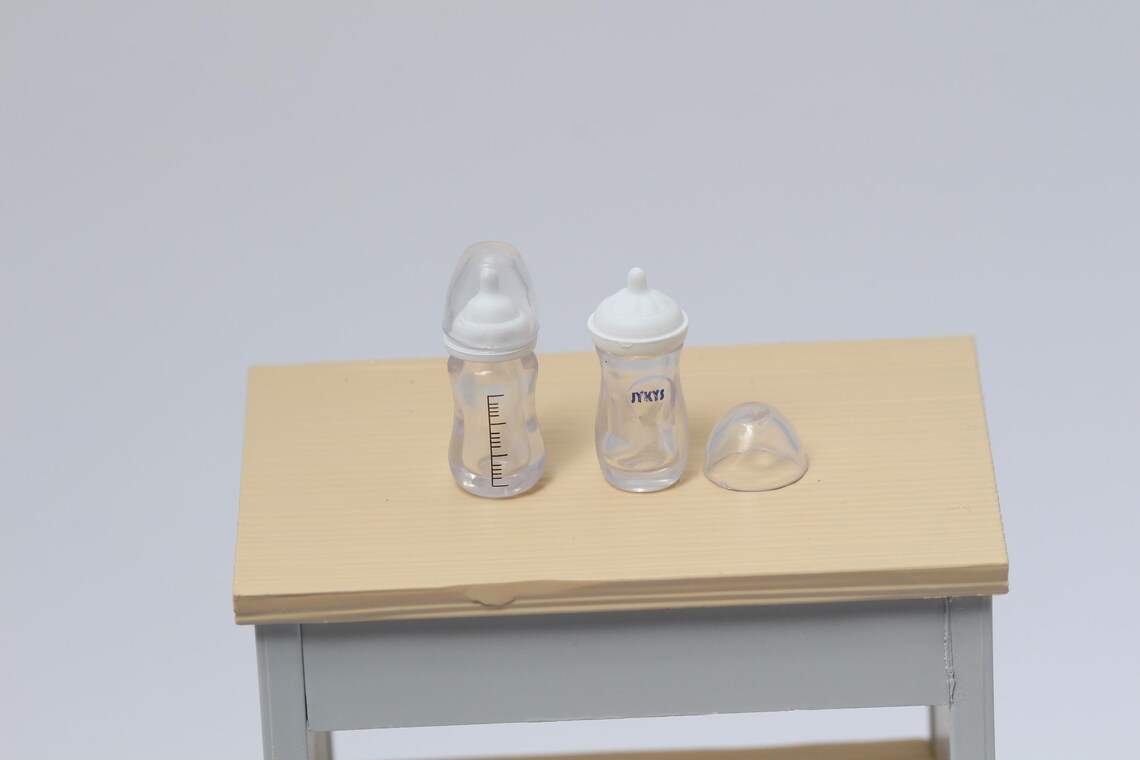 1:12 Scale Baby Bottle Dollhouse Miniature Nursery - Etsy