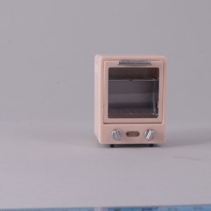 Miniature Toaster Oven Dollhouse Miniatures 1:12 Scale 1/6 Kitchen ...