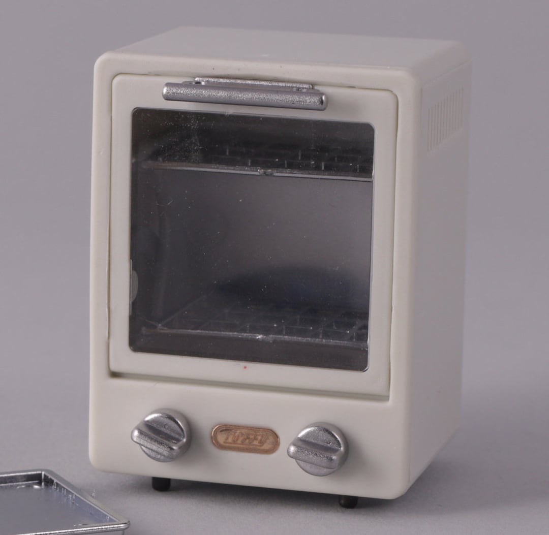 Miniature Toaster Oven Dollhouse Miniatures 1:12 Scale 1/6 Kitchen ...