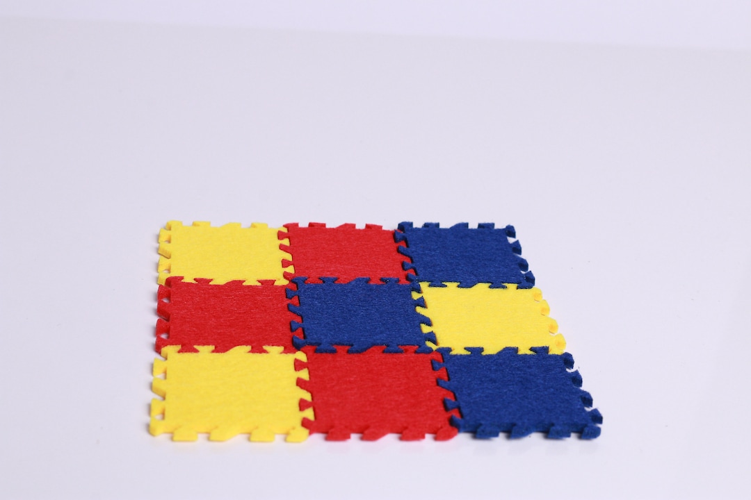 Dollhouse Miniature Foam Block Flooring Garage Playroom Toy Blocks Mat ...