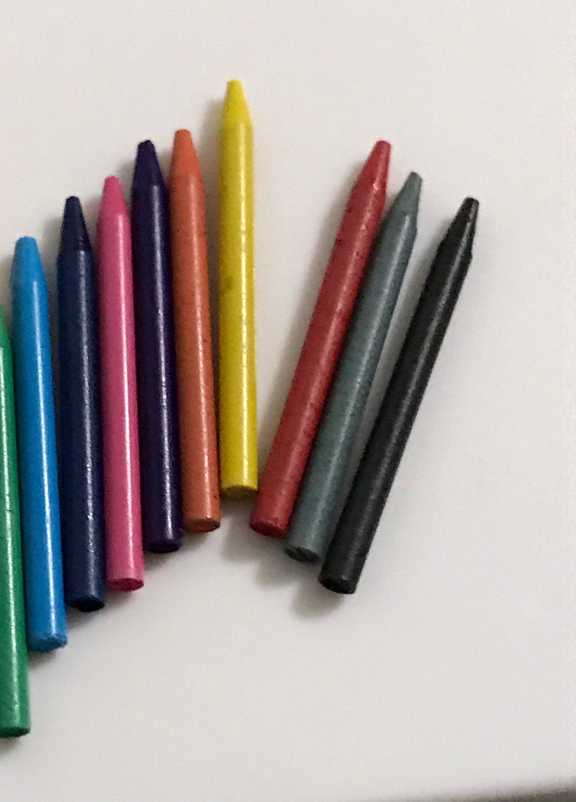Miniature Crayon Set Dollhouse Miniatures 1:12 1/6 Scale - Etsy