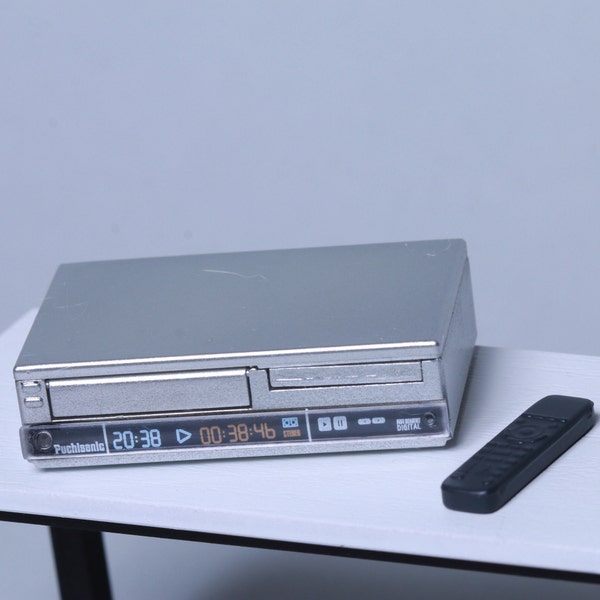 Dollhouse Miniature Dvd Player - Etsy