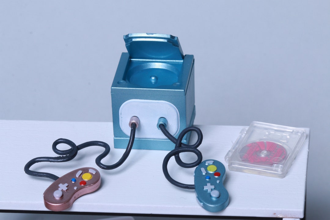 1:12 Scale Video Game Controller CD Case Game Gaming Dollhouse ...