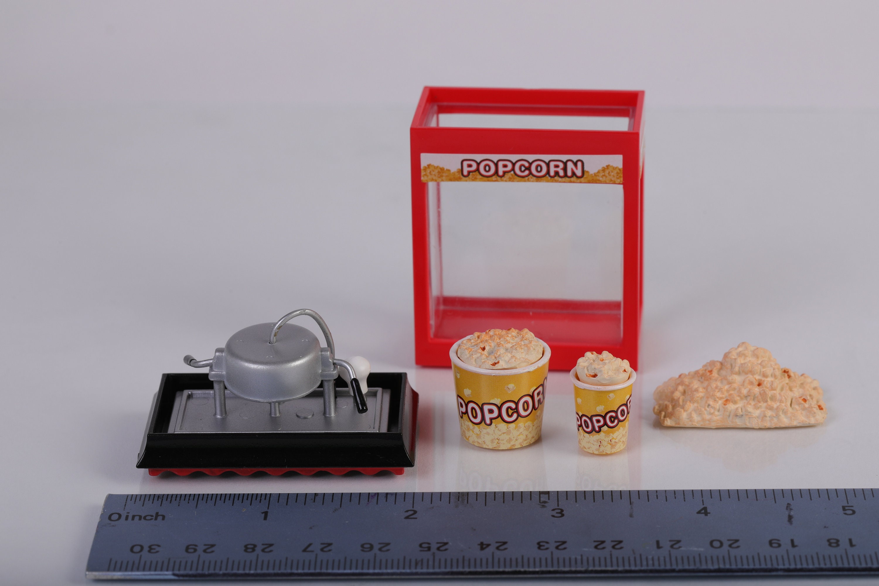 Miniature Popcorn Dollhouse Miniatures 1:12 Scale Machine Movie Theater ...