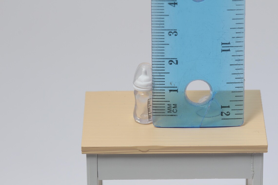 1:12 Scale Baby Bottle Dollhouse Miniature Nursery - Etsy