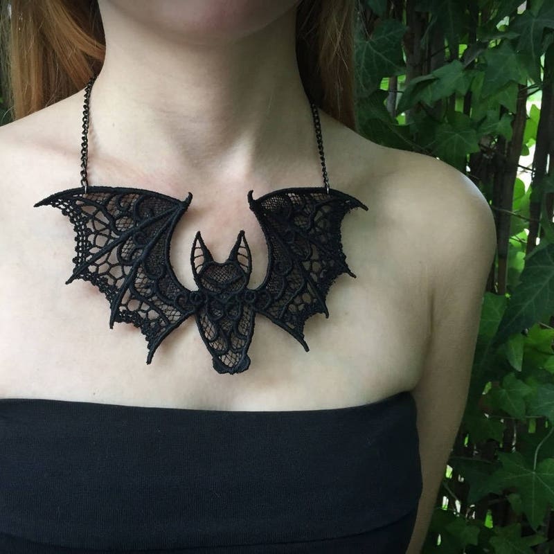 Lace Bat - Etsy