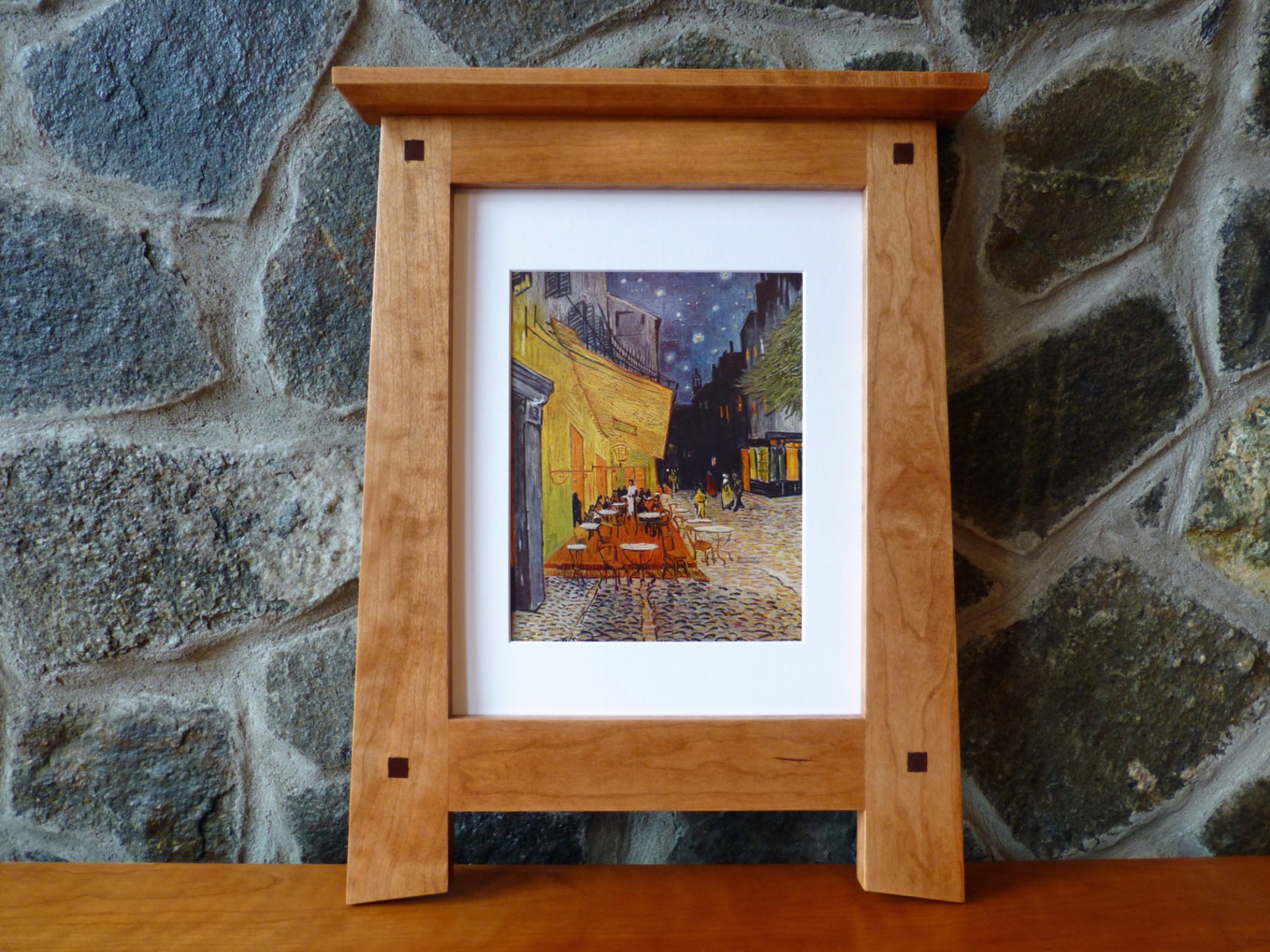 Arts and Crafts Cherry Picture Frame 11x14 Opening 8x10 With | Etsy