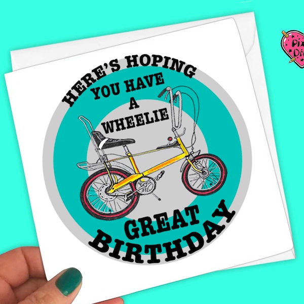 Chopper Birthday Card - Etsy