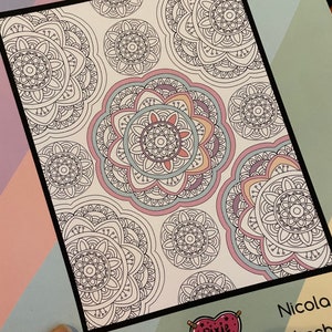 Mandala Colouring Book Slight Second - Etsy UK