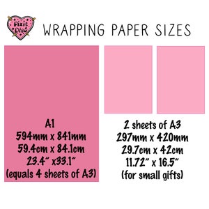 Seventies Style Floral Wrapping Paper, Brown, Orange and Green Gift ...