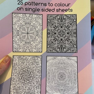 Mandala Colouring Book Slight Second - Etsy UK