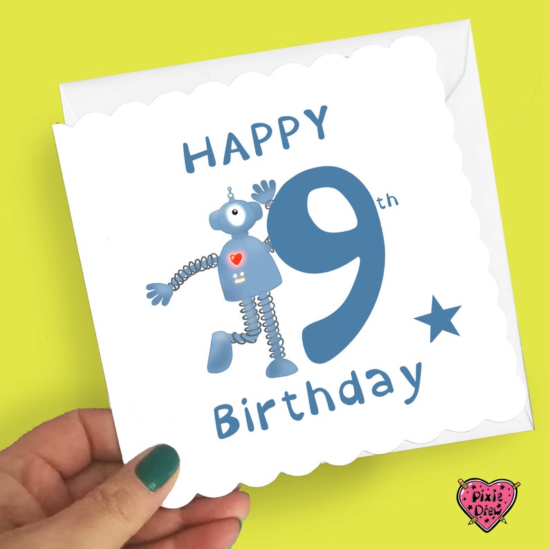 Birthday Card For An 8 Year Old Boy Or Girl Age 6 Age 7 Age Etsy UK Birthday Card For An 8 Year Old Boy Or Girl Age 6 Age 7 Age Etsy UK