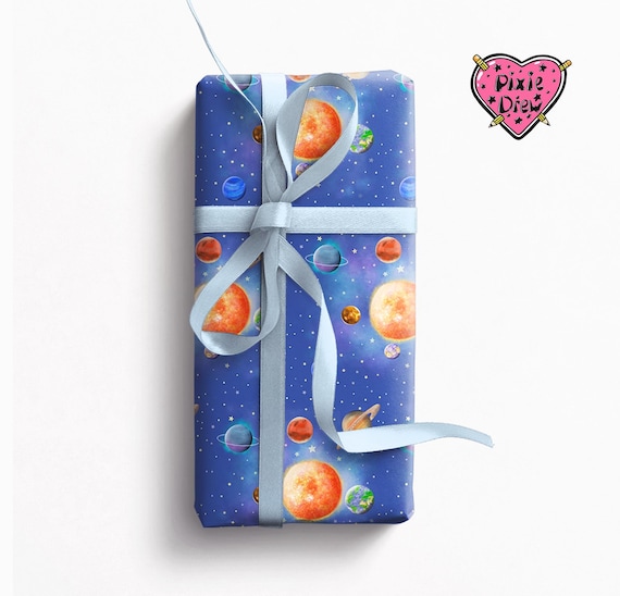 Wrapping Paper Solar System