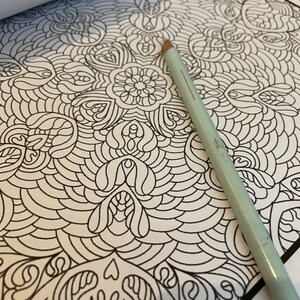 Mandala Colouring Book Slight Second - Etsy UK