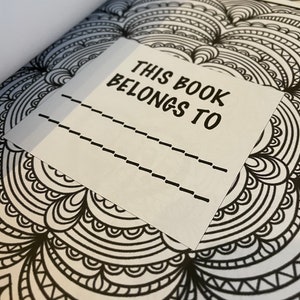 Mandala Colouring Book Slight Second - Etsy UK