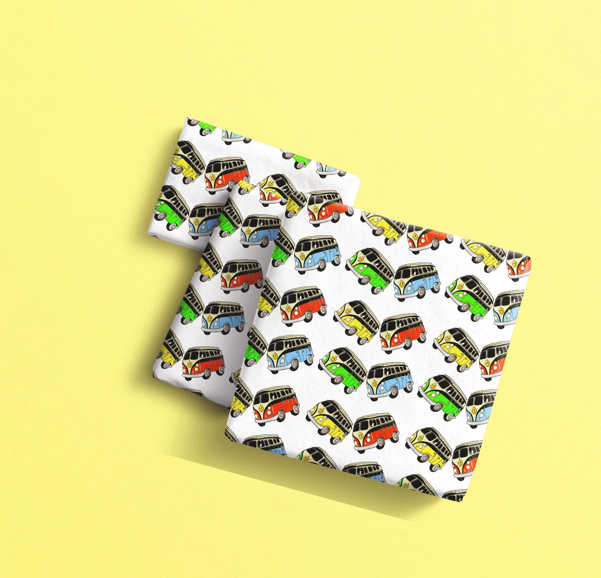 Camper van Gift wrap, camper wrapping paper, vehicle gift wrap, novelty ...